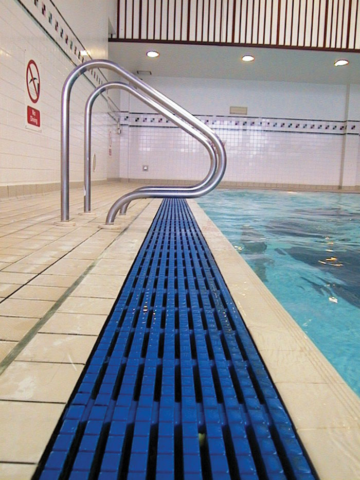 Swimming Pool Grating & Overflow Grating From Anti Wave